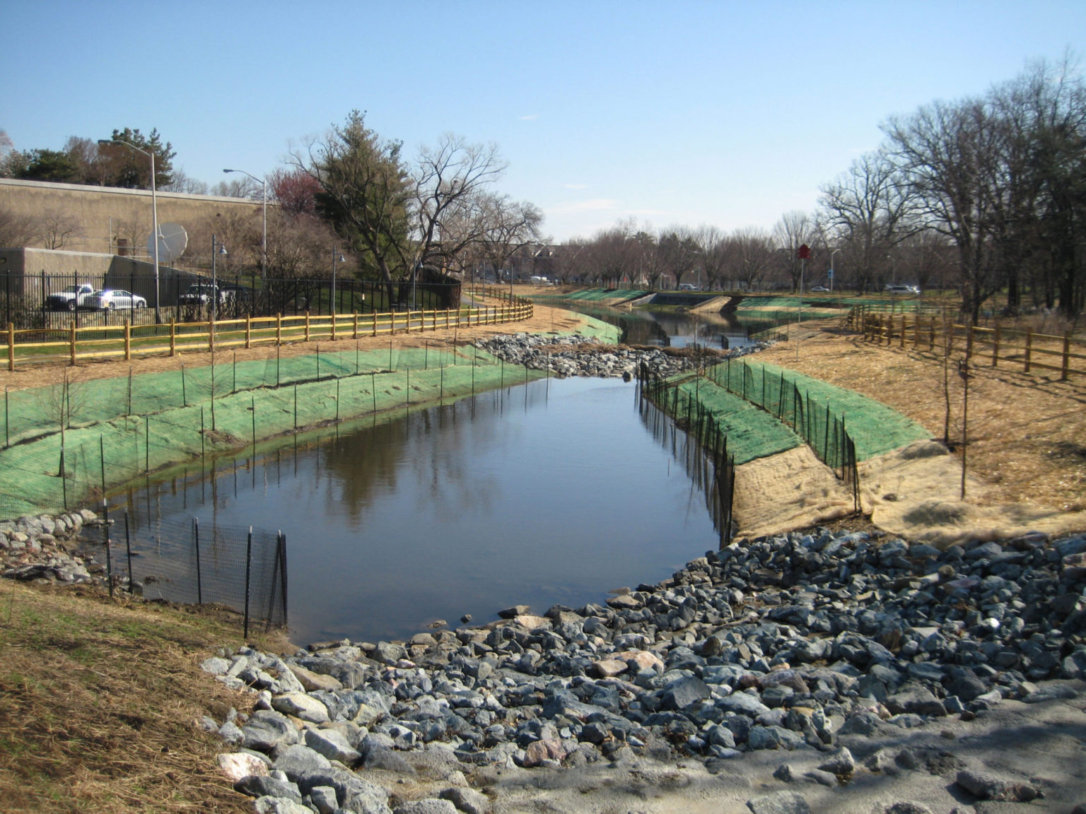 Stoney Creek Pond at NIH - AMT Engineering